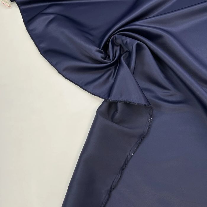 Luksuzni Američki Saten, Visoka Moda, Modra Boja - Amika Tekstil