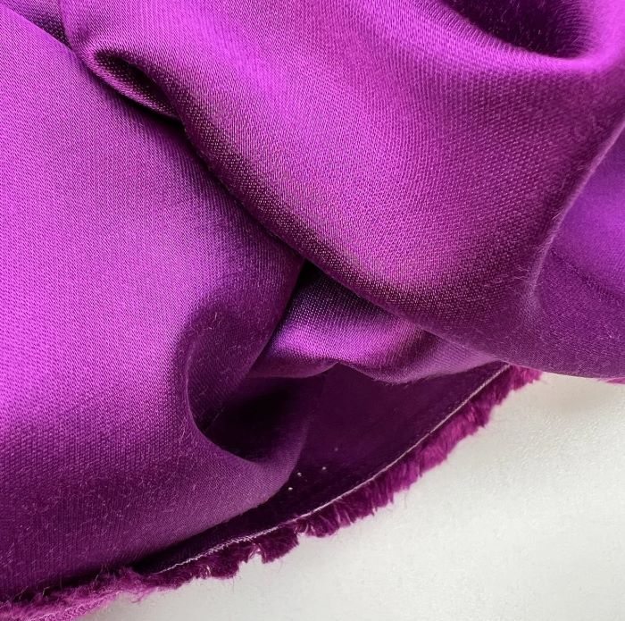 Luksuzni Viskozni Saten, Visoka Moda, Ciklama Roza Boja - Amika Tekstil